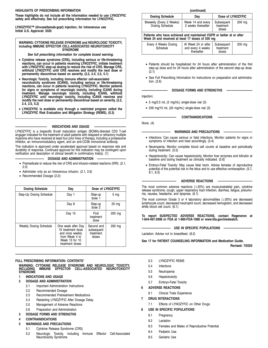 Resources - LYNOZYFIC™ (linvoseltamab-gcpt)
