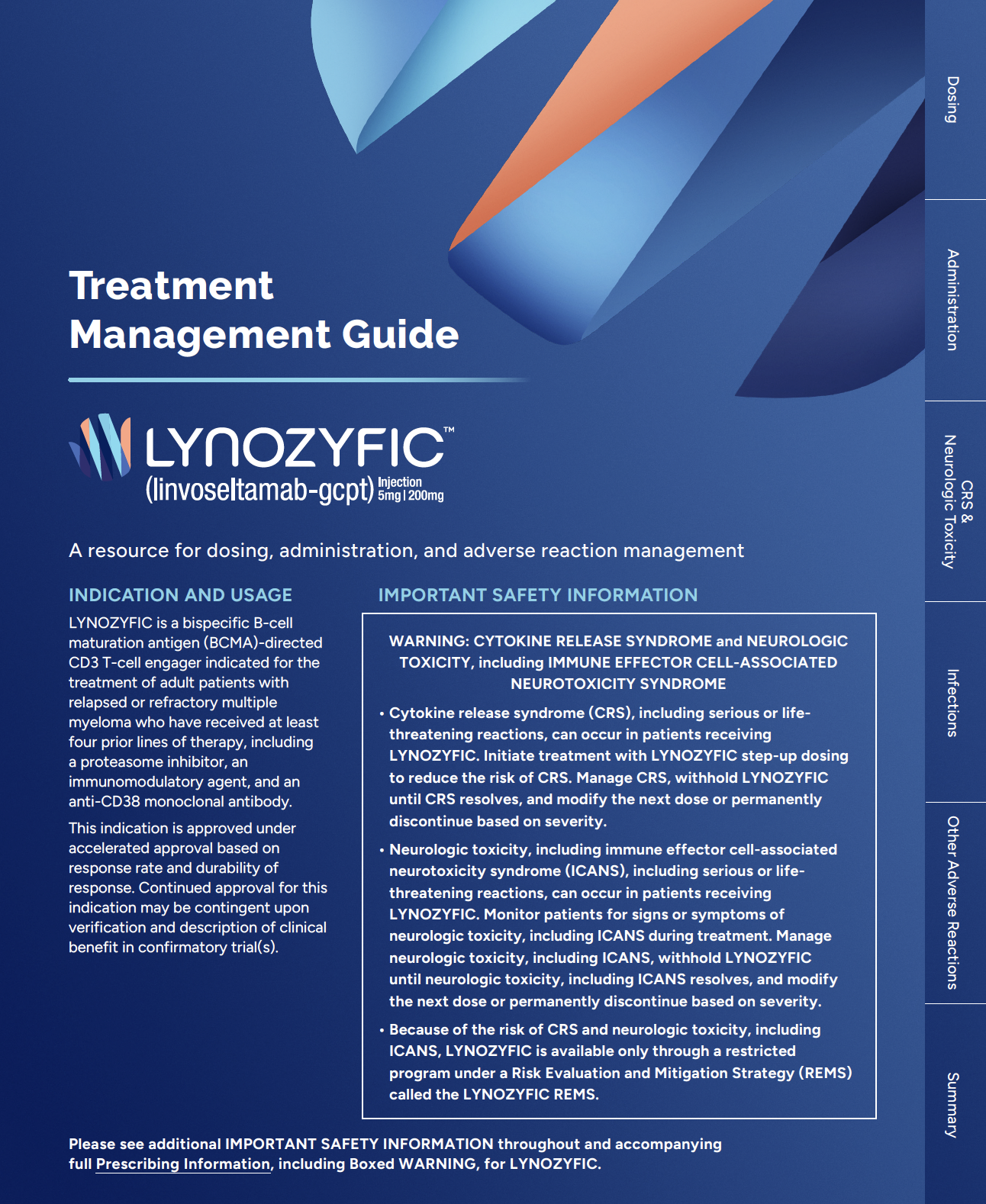 Resources - LYNOZYFIC™ (linvoseltamab-gcpt)